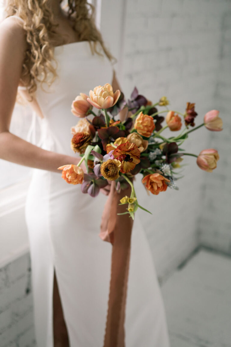 An Unexpected Moody Spring Color Palette | Gather Floral