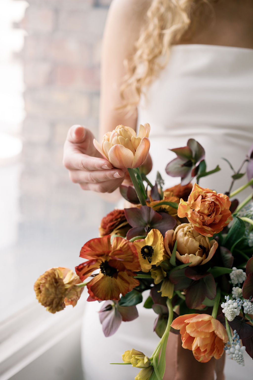 An Unexpected Moody Spring Color Palette | Gather Floral