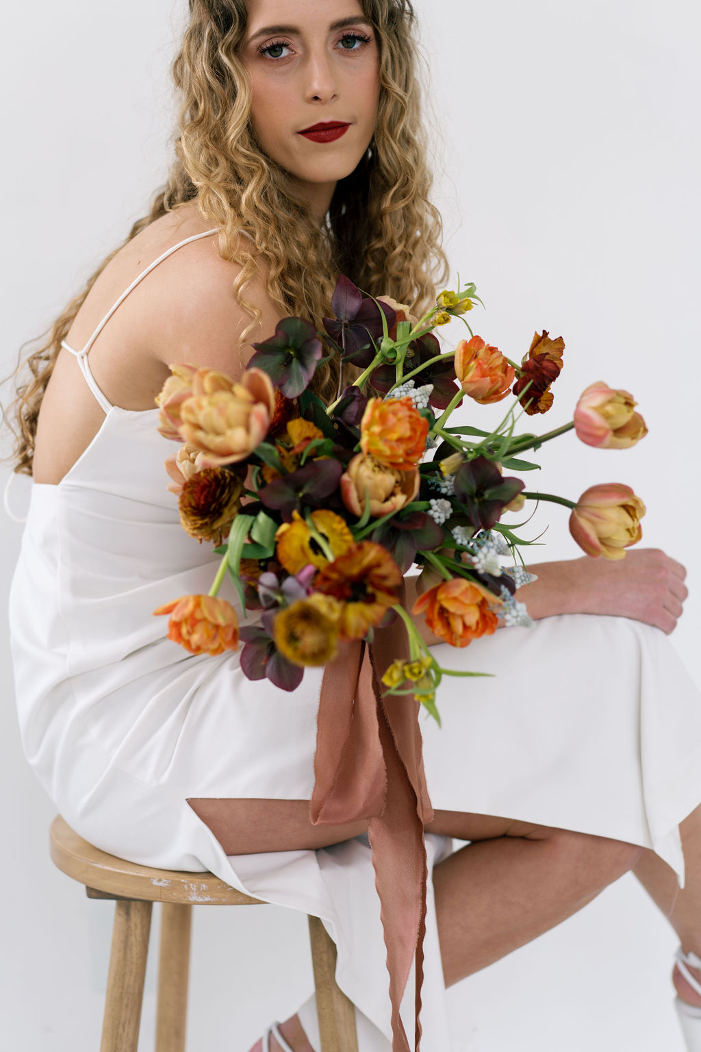 An Unexpected Moody Spring Color Palette | Gather Floral